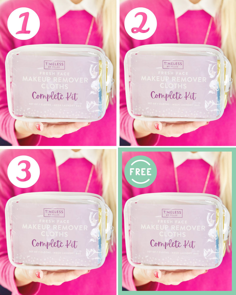 Fresh Face Microfiber Makeup Remover Cloths · Complete Kit – By Jillee Shop