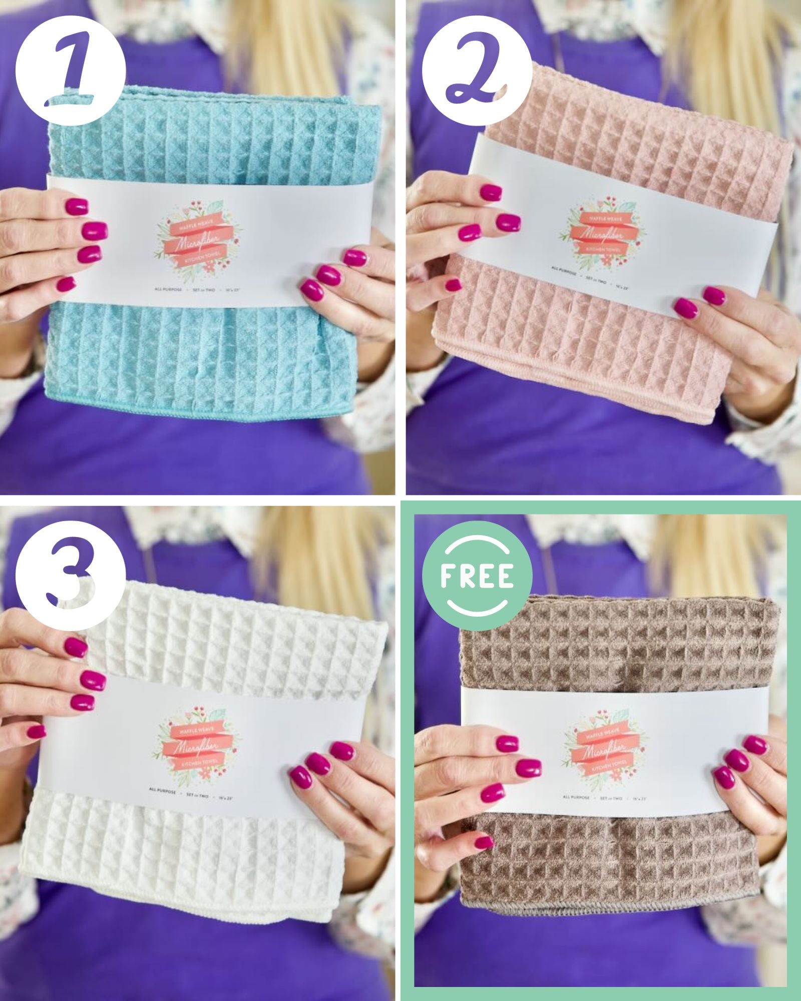 Microfiber Kitchen Towel · 2 Pack – By Jillee Shop