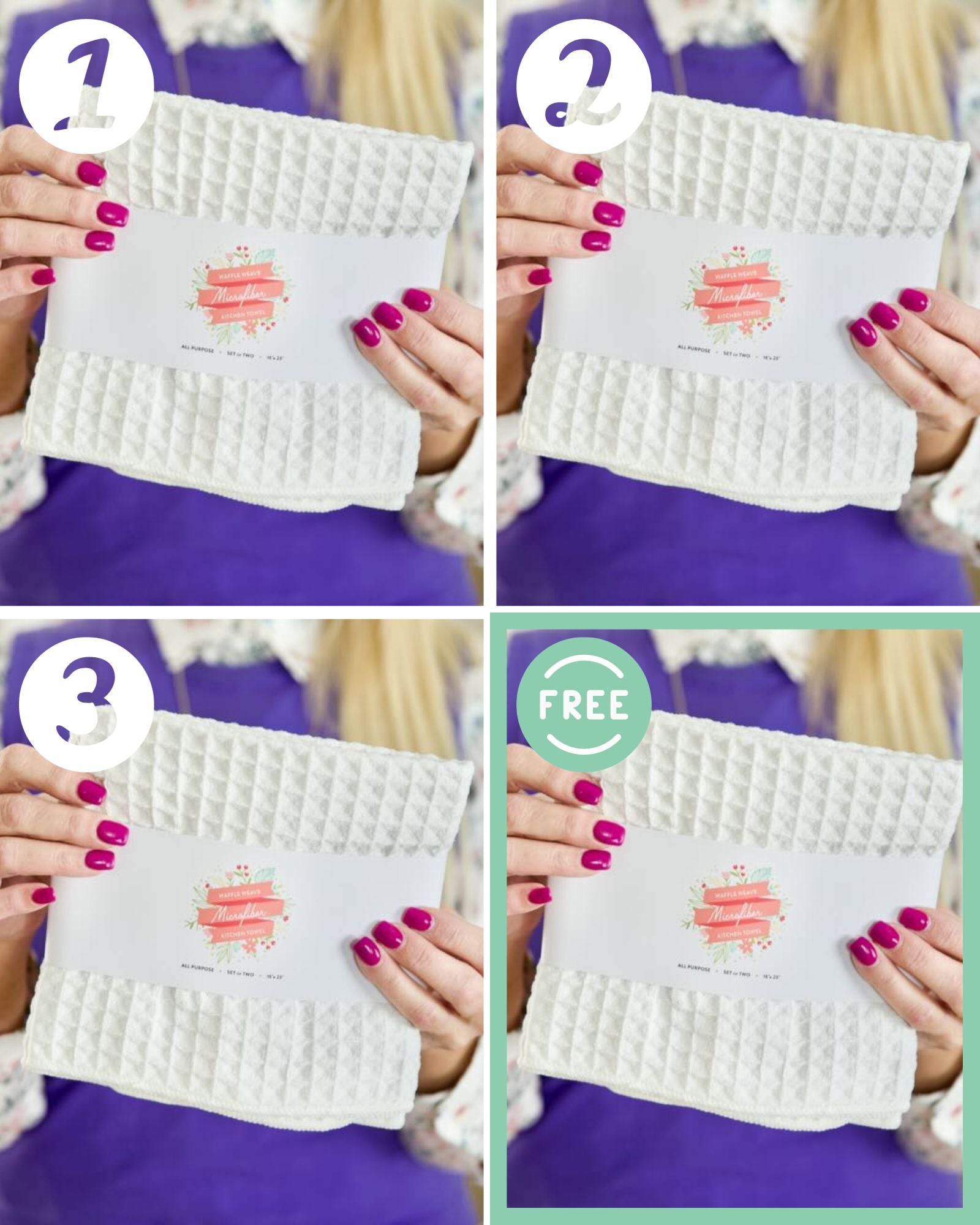 Microfiber Kitchen Towel · 2 Pack – By Jillee Shop