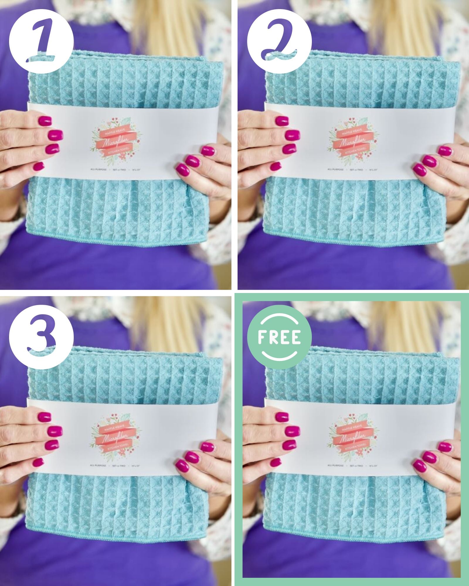 Microfiber Kitchen Towel · 2 Pack – By Jillee Shop